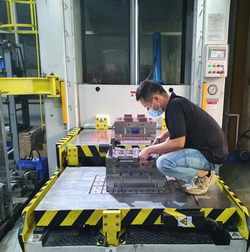 Die spotting in the tooling industry