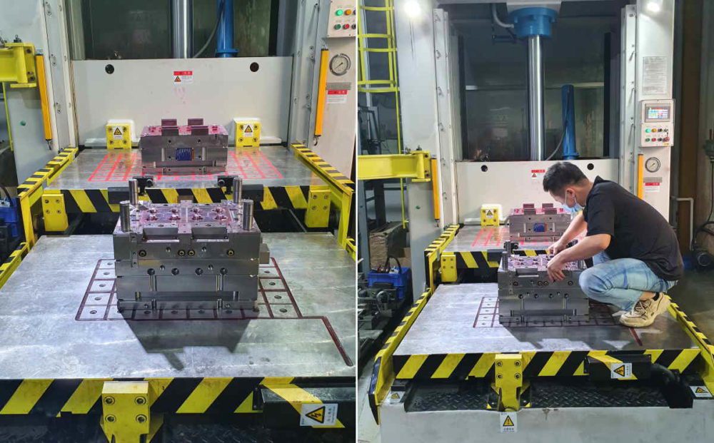 Die spotting in the tooling industry